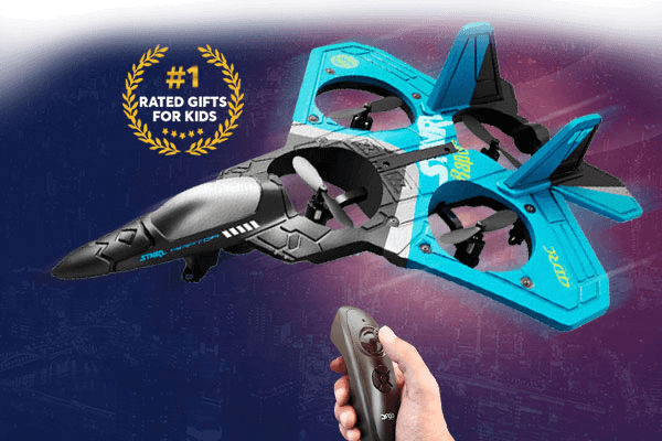 Make Playtime Unforgettable with Stealth Raptor Airplane